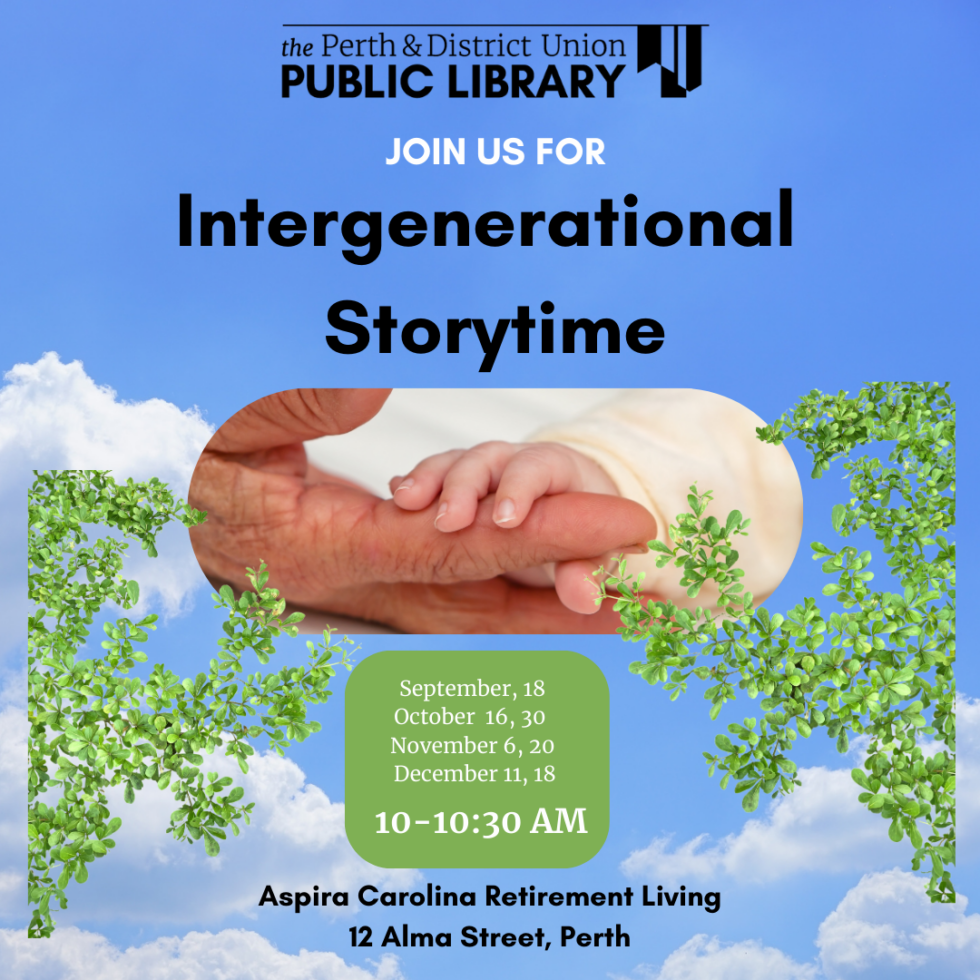 Intergenerational Storytime - in partnership with Aspira Carolina ...